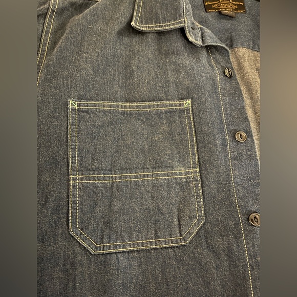 Filson | Shirts | Filson Mens Large Clarkston Denim Shirt Dark Indigo ...